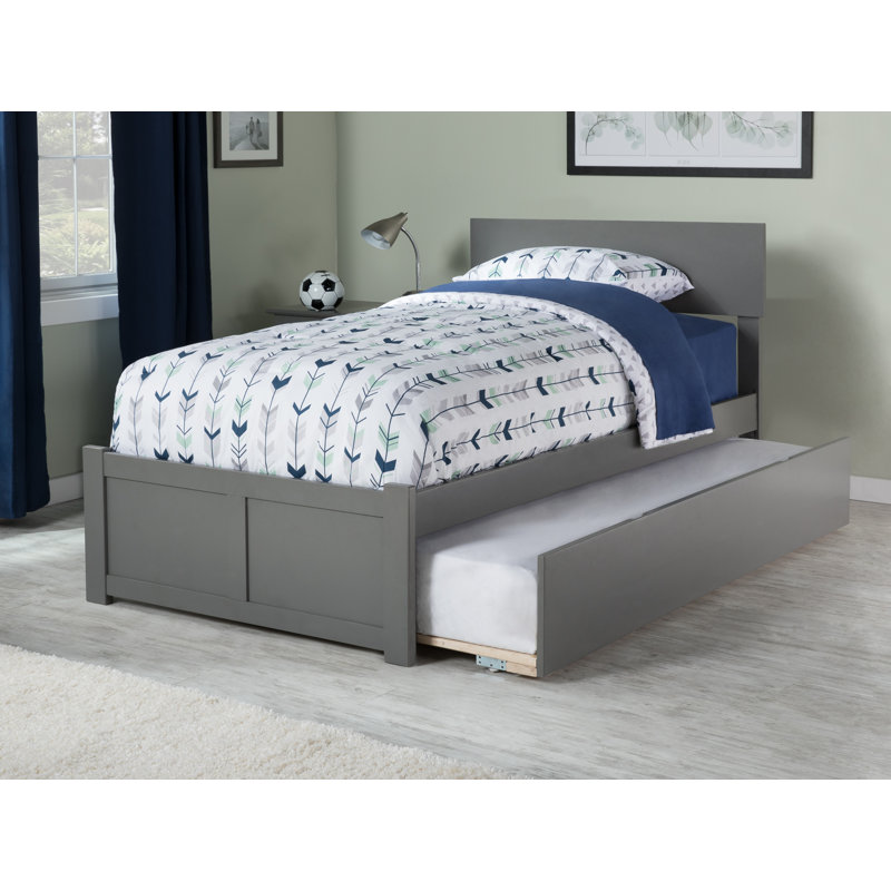 Mack & milo algrenon twin platform bed with trundle bed frame store